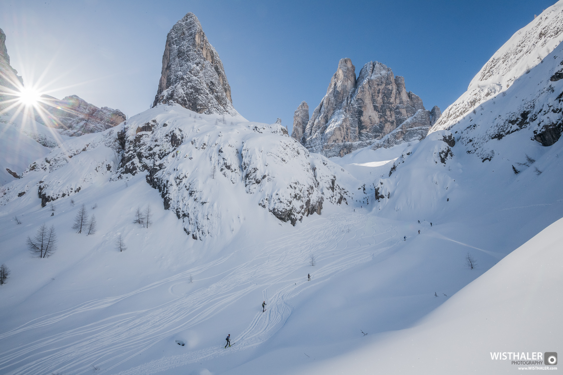 8 Skitouren rund um Sexten