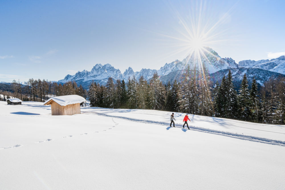 Die 5 beliebtesten Winterwanderungen in Sexten